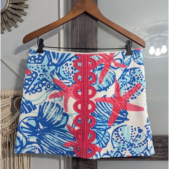 Lilly Pulitzer | Skirts | Lilly Pulitzer Tate She Shells Mini Skirt | Poshmark
